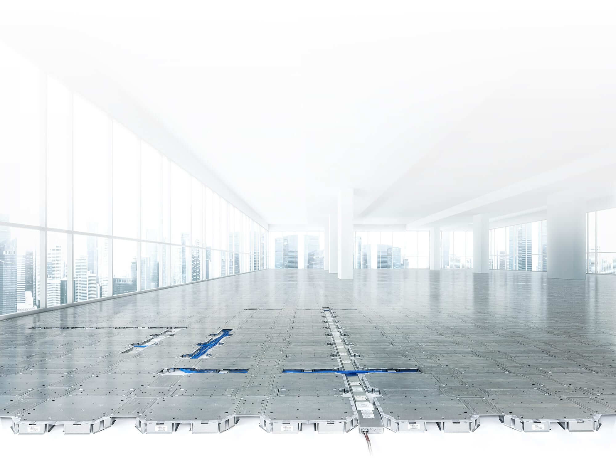 Contractors Access Flooring Solution | FreeAxez | Gridd Flooring